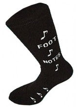 Foot Notes Socks @ MusicGiftsUSA.com – Music Gifts USA